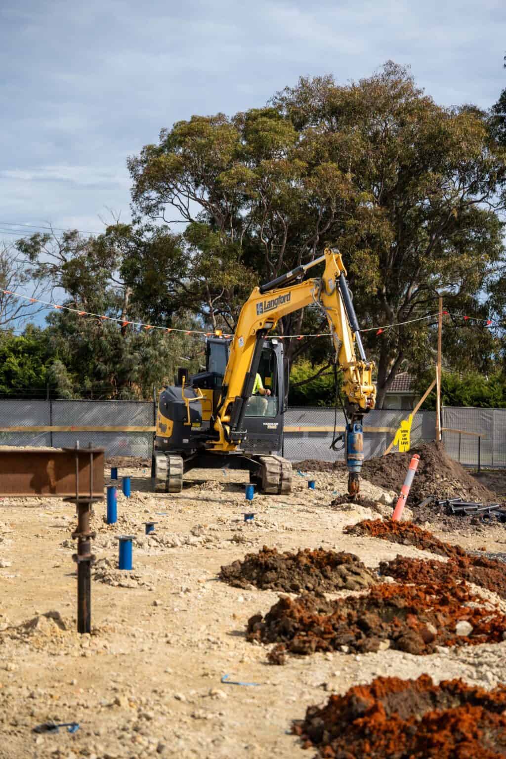 Screw Piles Australia | Certified Screw Piers | Langford