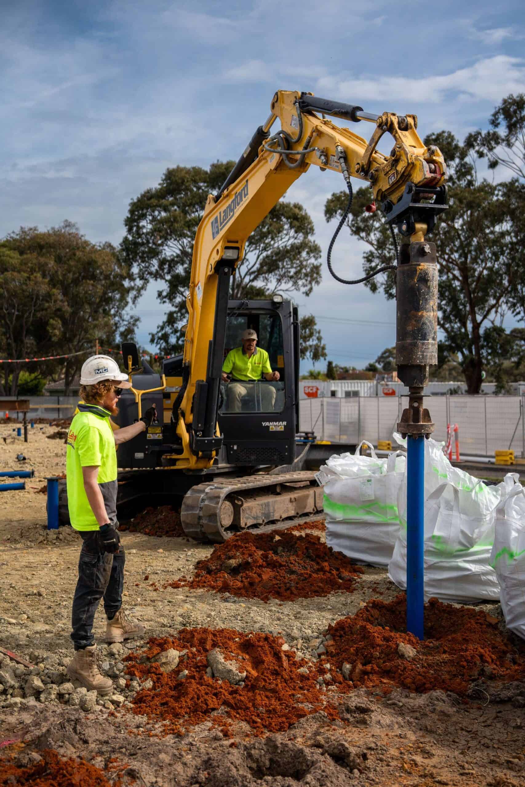 Langford Earthworks | Effortless Screw Piling & Foundations