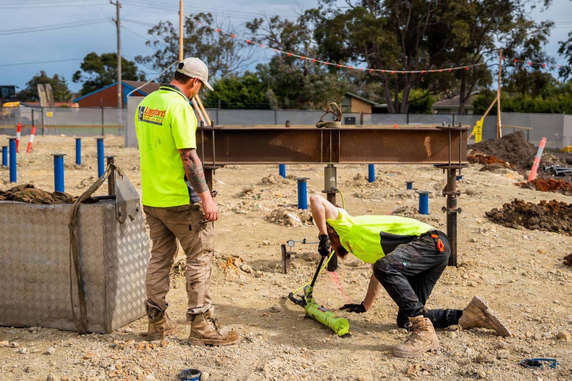 Screw Piles Australia | Certified Screw Piers | Langford