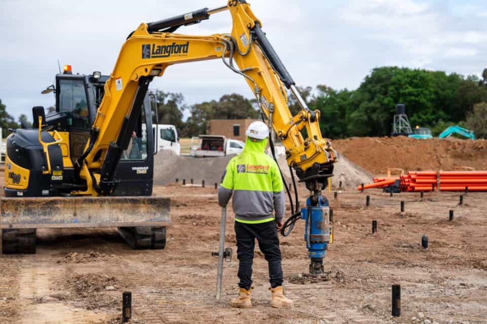 Screw Pier Installations | Fast, Reliable Piling | Langford