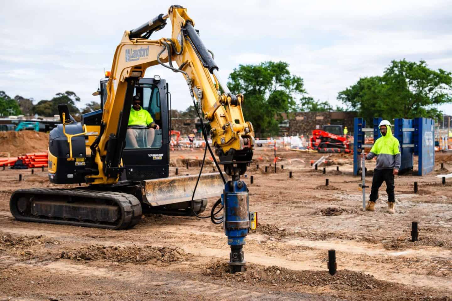 Langford Earthworks | Effortless Screw Piling & Foundations